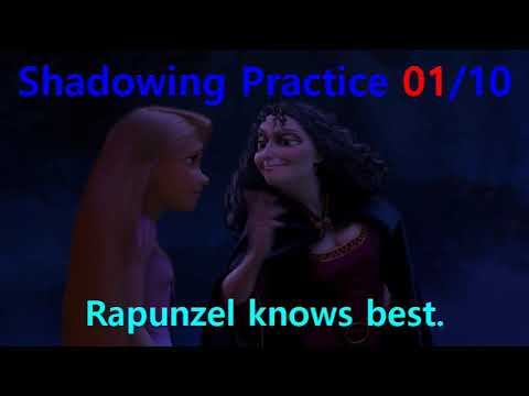 [English Shadowing] Tangled #482 - Rapunzel knows best.