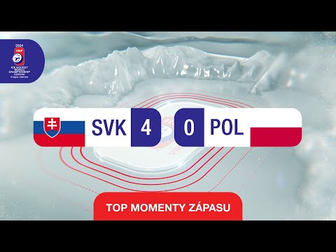 SLOVENSKO vs. POĽSKO | 4:0 | IIHF Majstrovstvá sveta 2024 - Highlighty zápasu