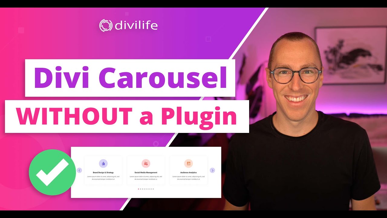 How to Create a Divi Carousel WITHOUT a Plugin 🔥😮