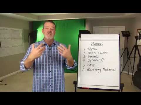 6 Key Steps to Pre Event Planning for your next Live Event