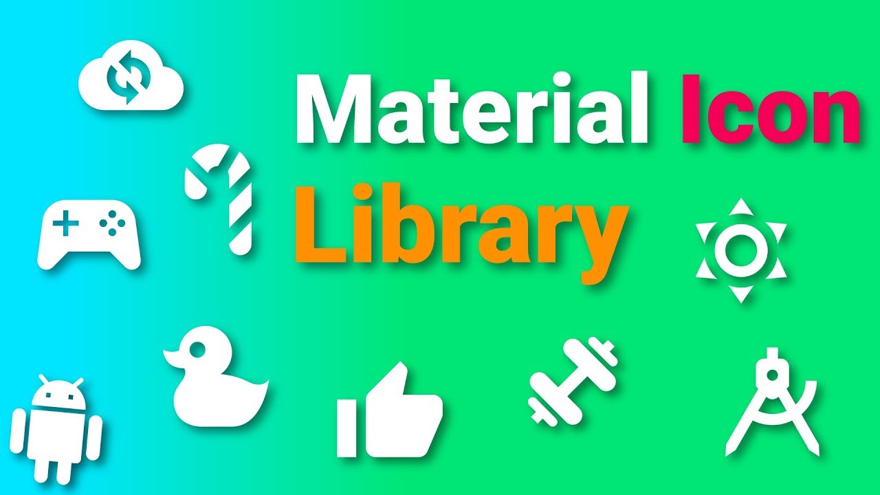 Have All the Material Icons - Android Library Overview in Kotlin