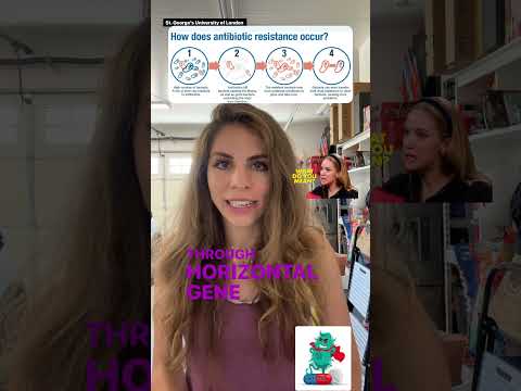 How does antibiotic resistance occur in 1 minute #biology #STEM #science #medicine #nursing #premed