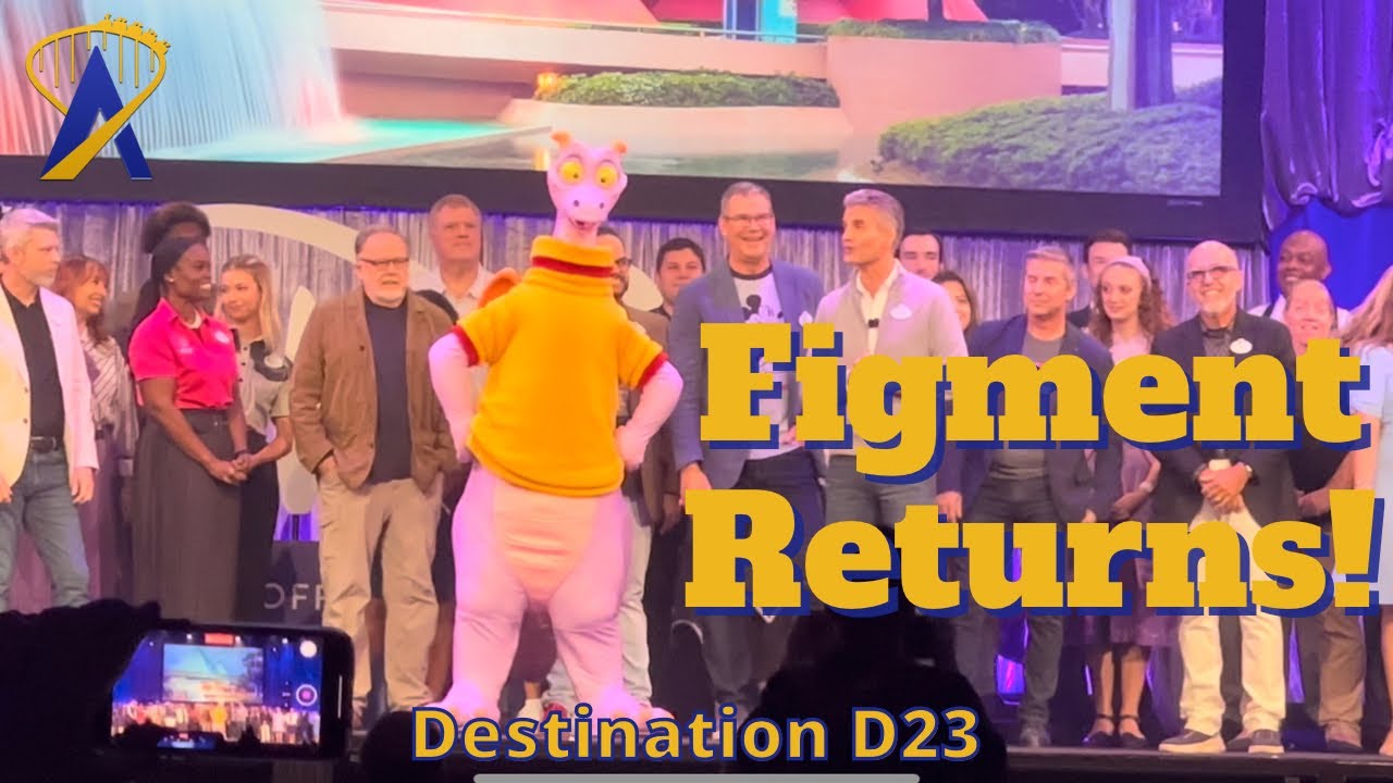 MyDisneyFix | Figment Returns for a Disney D23 Singalong | Attractions ...