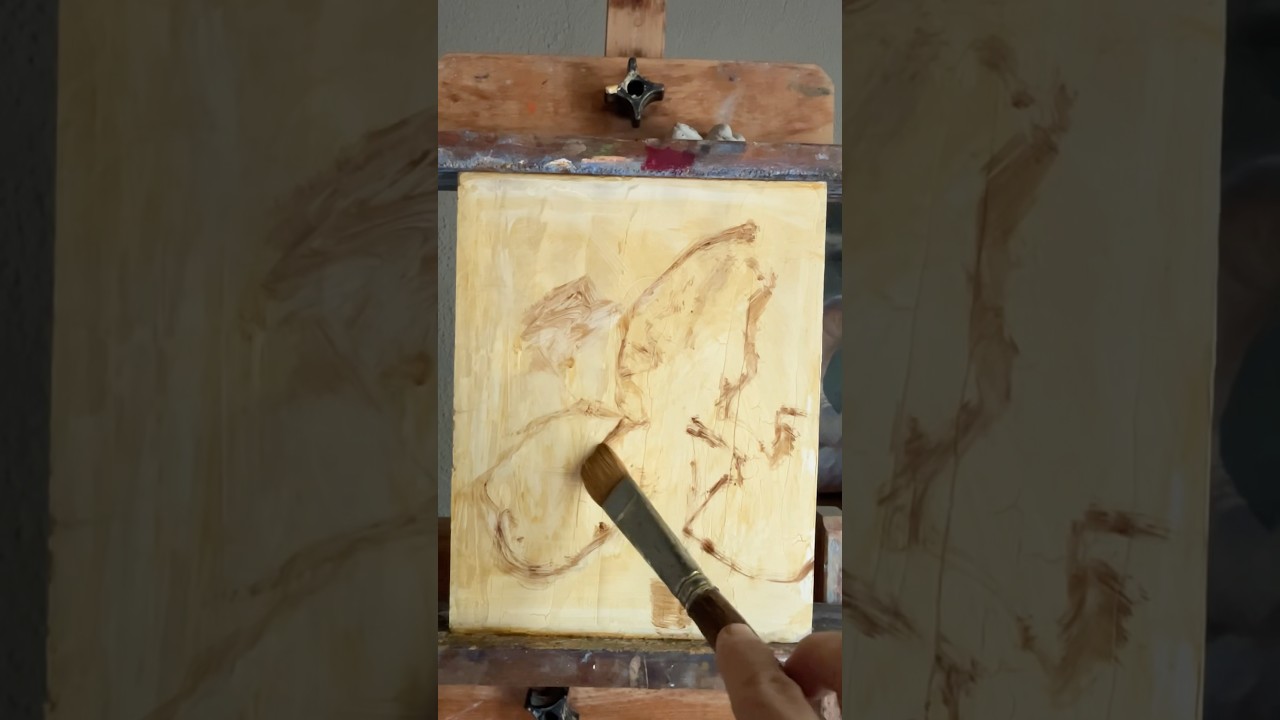 Do This BEFORE You Paint #dothingsyoudontwanttodo #oilpaint #painting