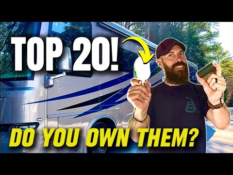 Top 20 RV Accessories, Items and Gear Everybody is Using…Or Should Be!