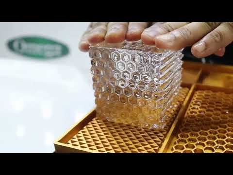 Ice Stamp Tray! Designer Ice In Seconds