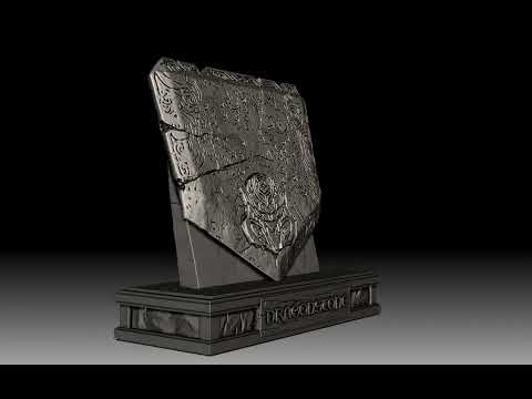 STL file Skyrim Dragonstone - Epic Relic for SLA Printing 👾 ・3D ...