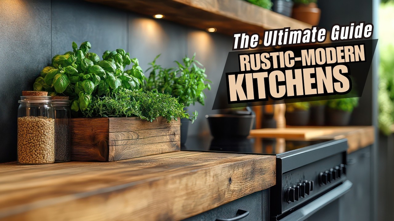 Elevate Your Home: Essential Elements of a Rustic-Modern Kitchen