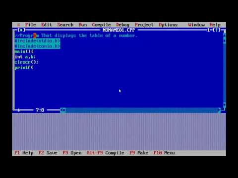 C Program That Displays Mathematical Table Of Input Number – Coderious
