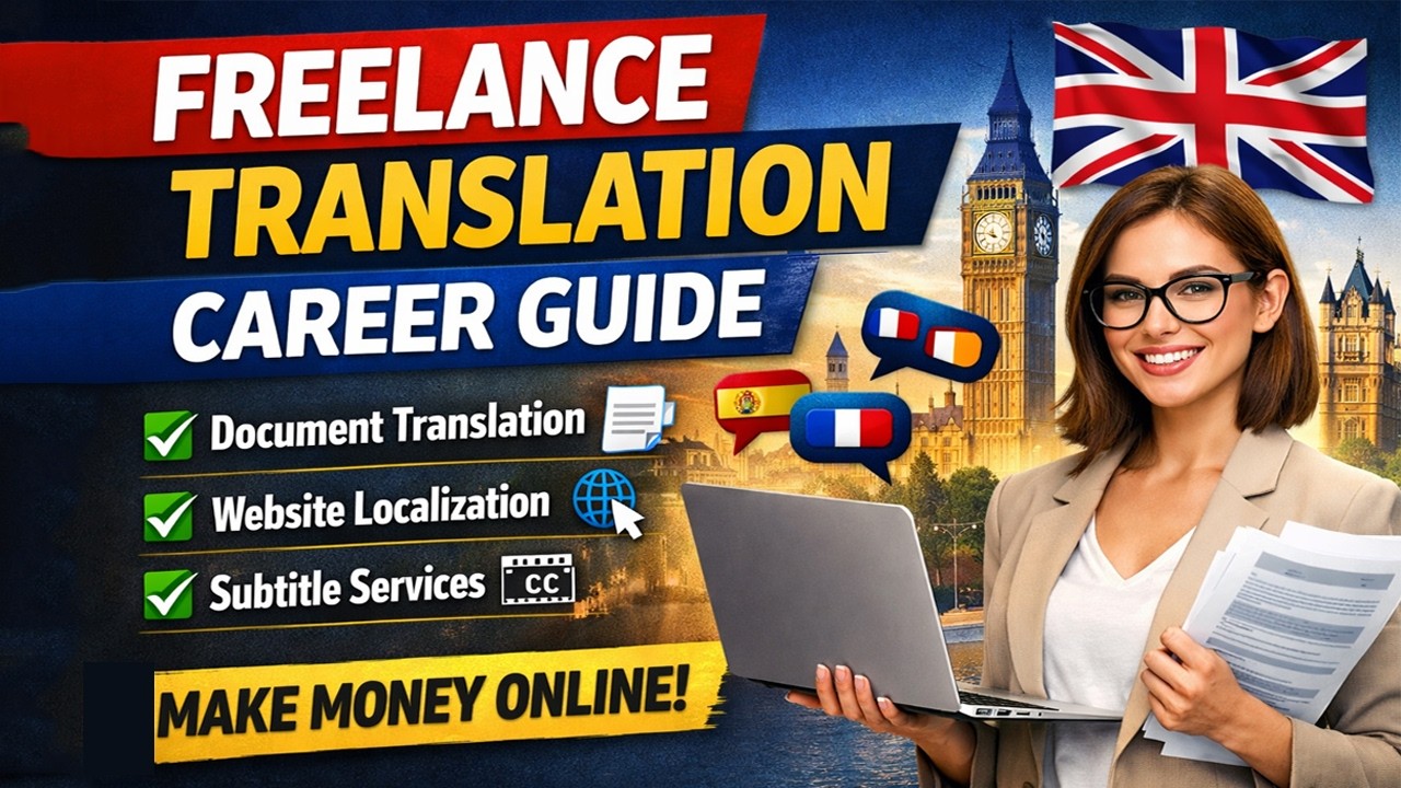 Professional Translation Services Tutorial Freelance Language Career Guide UK