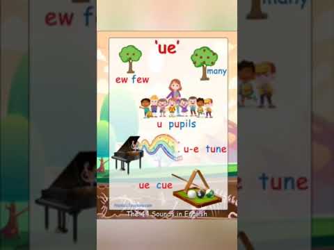 ue sound #how to teach a child to read #reading sound words with meaning let's learn everything