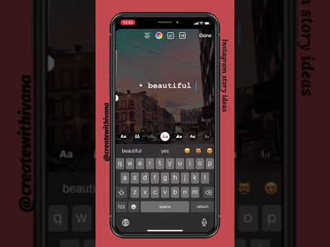 Instagram story idea | Sunset