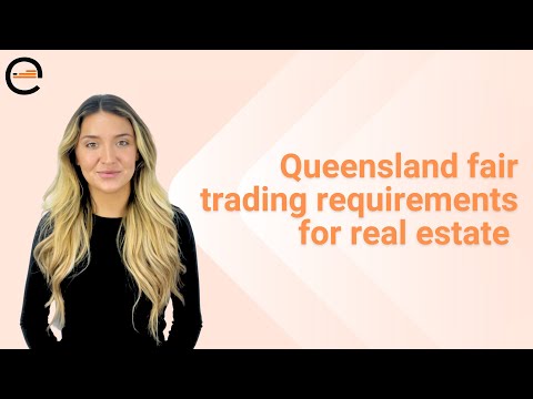 Queensland fair trading requirements for real estate | Become a real estate agent in Queensland