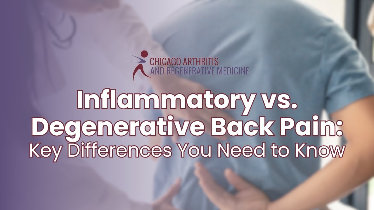 Inflammatory vs. Degenerative Back Pain: Key Differences You Need to ...
