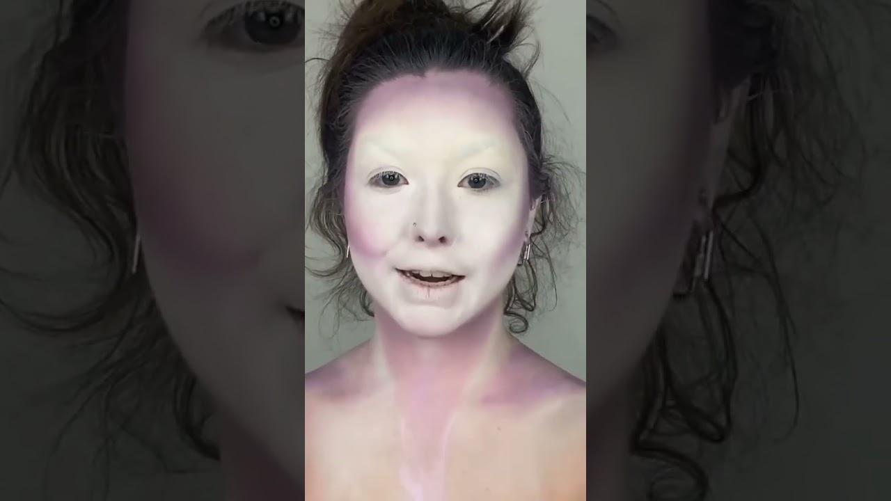 ESPEON POKEMON MAKEUP TUTORIAL! 😱😍 #shorts
