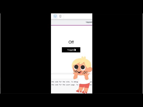 DEV MODE ON! WiX Toggle Button in 15 seconds