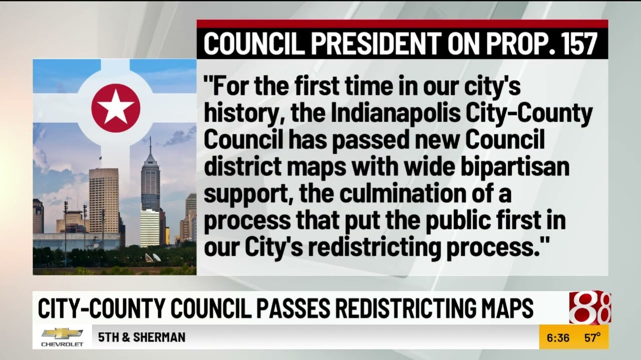 City County Council approves new redistricting maps