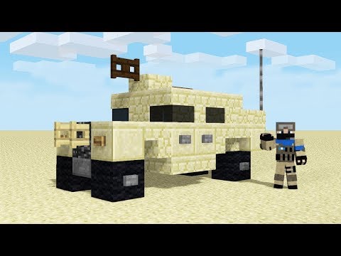 Humvee U.S. Military HMMWV Pack Minecraft Map