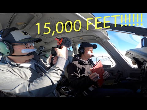 HIGH ALTITUDE Flight Planning in a Rockwell Commander 112TC!
