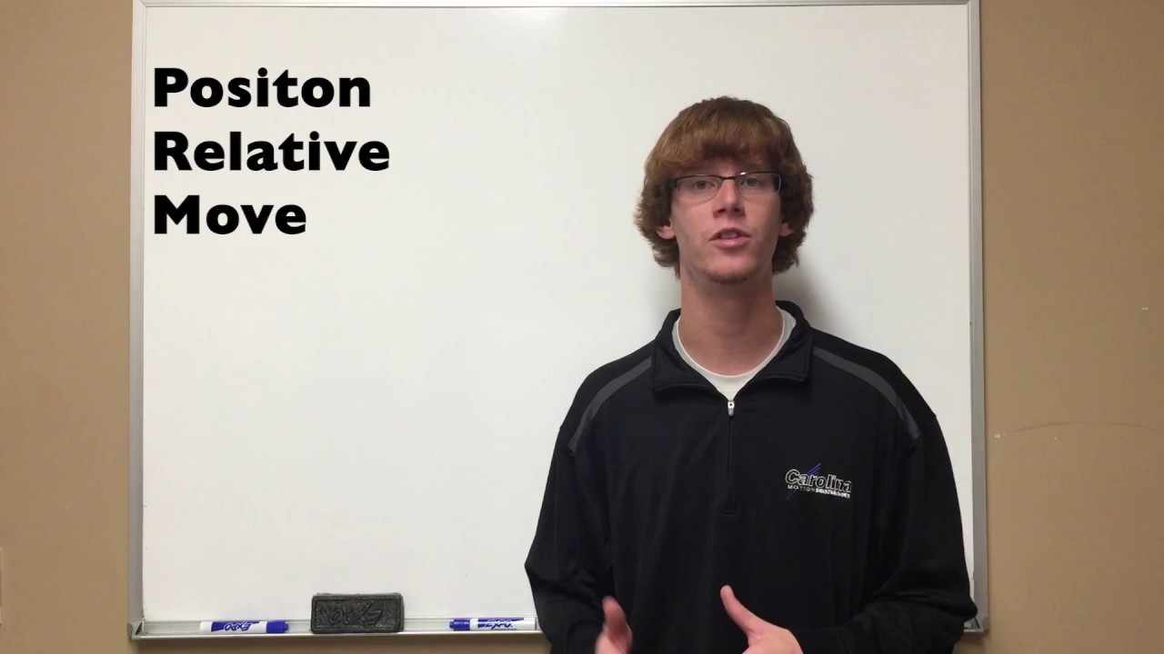 Control Techniques - Unidrive M AMC Relative Position Setup