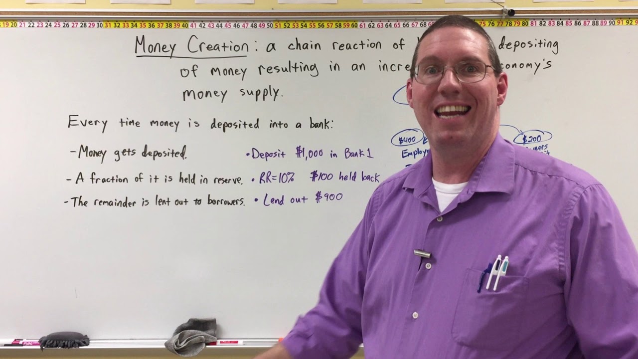 Money Creation - Professor Ryan