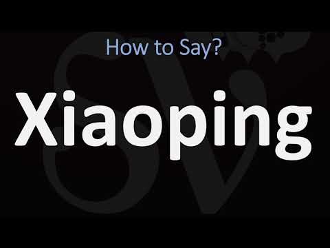 How to Pronounce Xiaoping? (CORRECTLY)