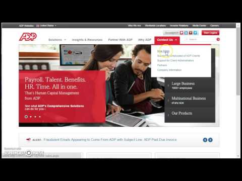 ADP Payroll Portal Employee Login