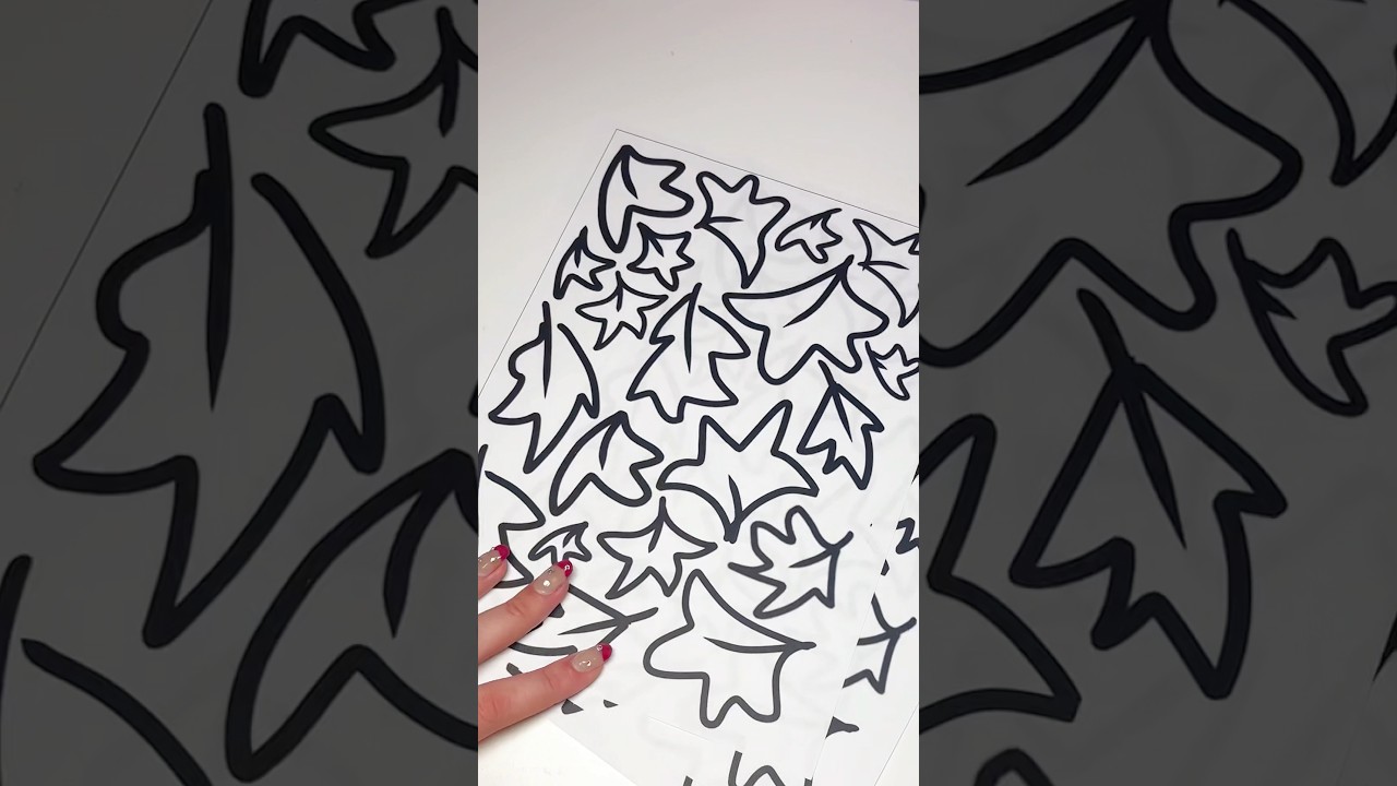 Make the heartstopper leaves with me pt. 1🍂 #book #booktok #books #booktube #heartstopper #diy #fpy