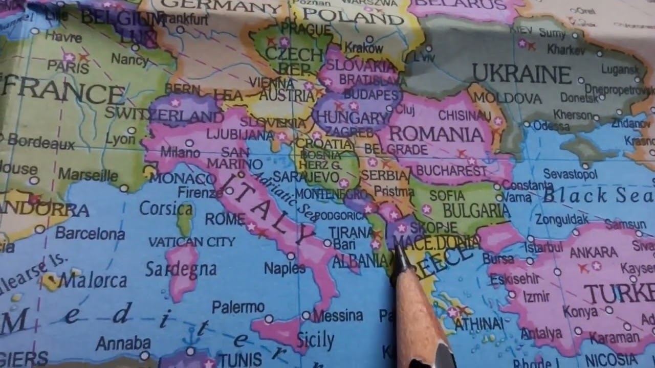 MACEDONIA MAP
