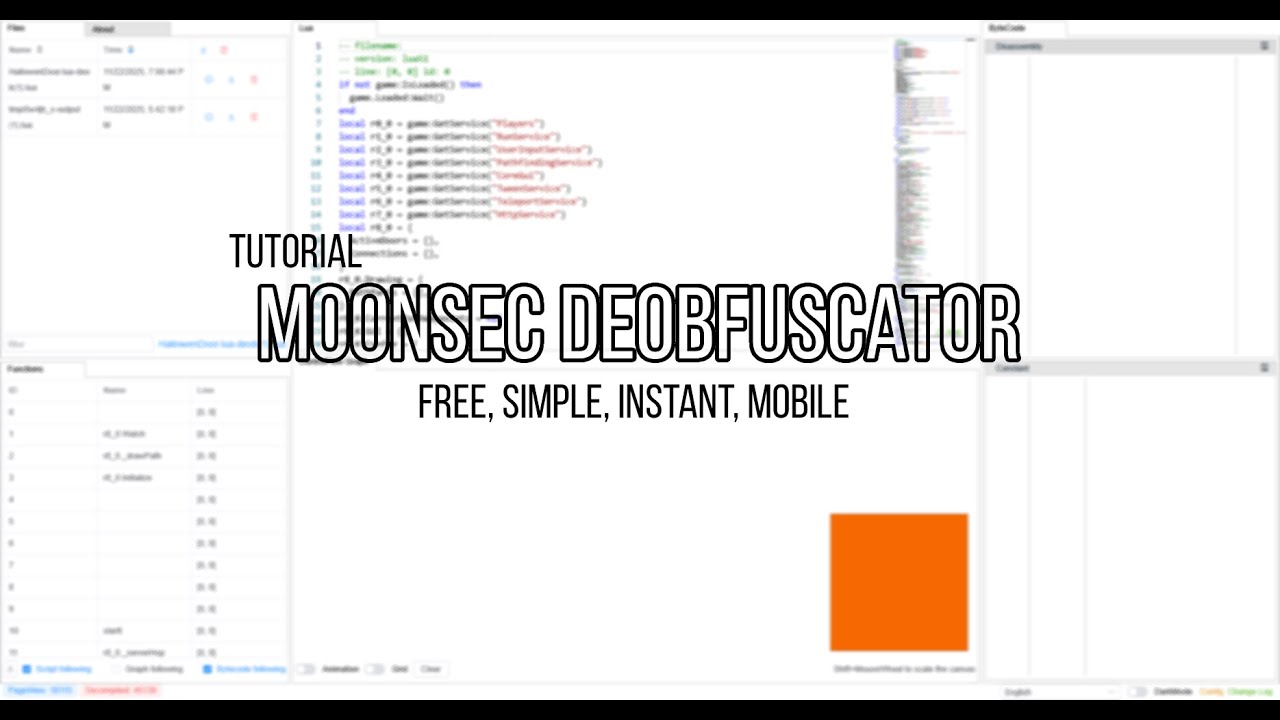 Full Lua Script Deobfuscation with MoonSec v3