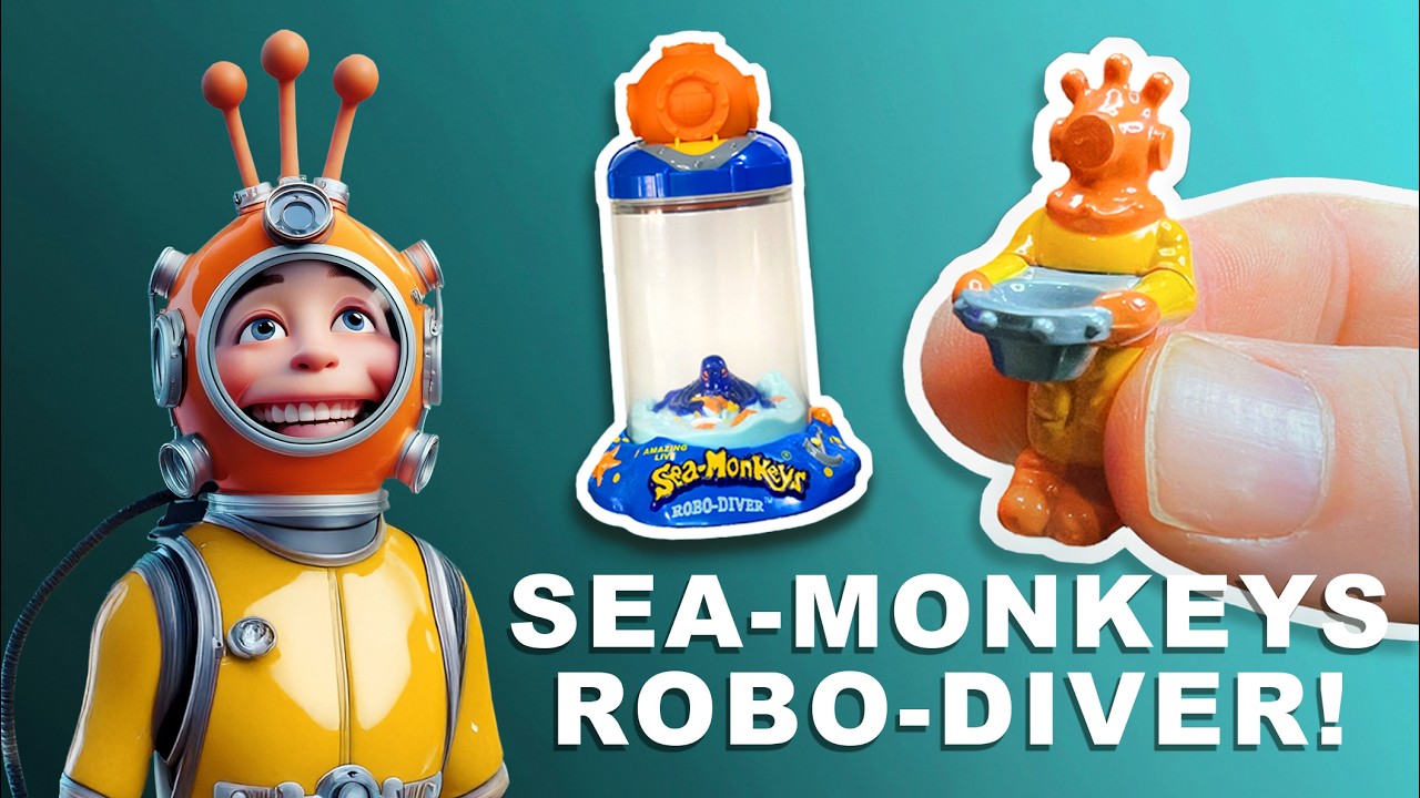 Sea Monkeys Robo-Diver | RARE!