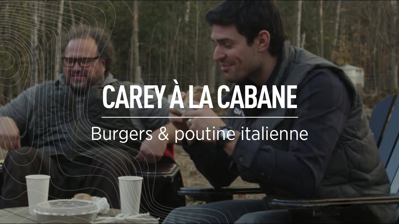 Carey Price à la Cabane Au Pied de Cochon | Burger et poutine italienne
