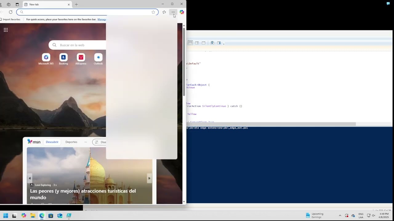 Delete and Block All Microsoft Edge Extensions - vsociety