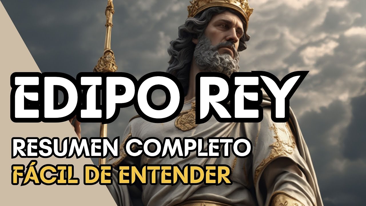 EDIPO REY - Resumen y análisis del libro. EXPLICACIÓN MUY SENCILLA Y BIEN CONTADA.