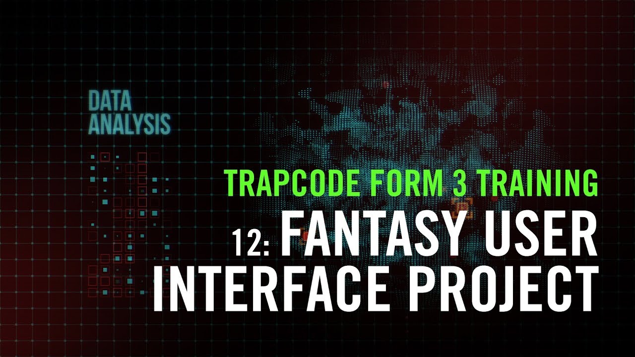 Trapcode Form 3 Training | 12: Fantasy User Interface Project
