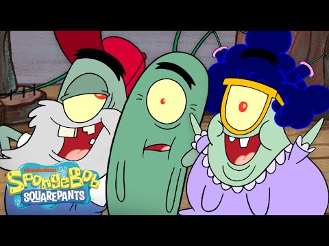 Plankton's Parents Open A NEW Restaurant! 🥔 | Full Scene | SpongeBob