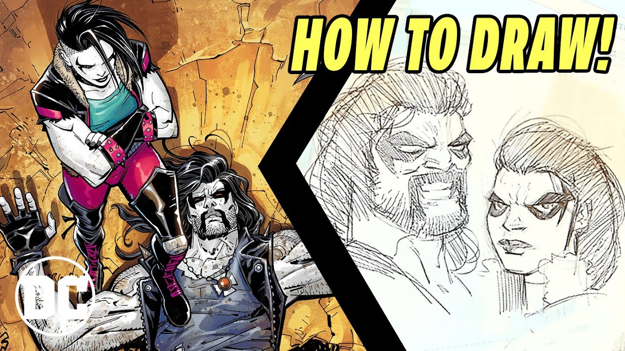 How to Draw Lobo + Crush with Bernard Chang & Adam Glass!