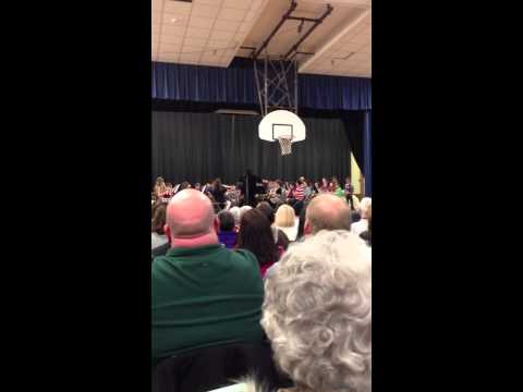 Emerson Williams band 5th grade dec 2013