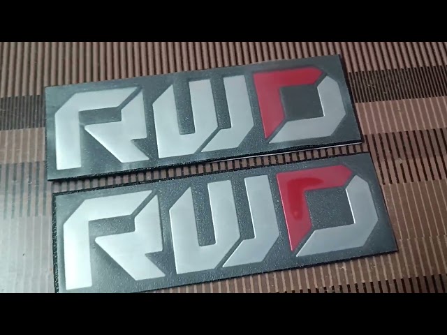 Aluminum Badge - BADGE RWD FOR THAR 2020 Trader - Wholesaler ...