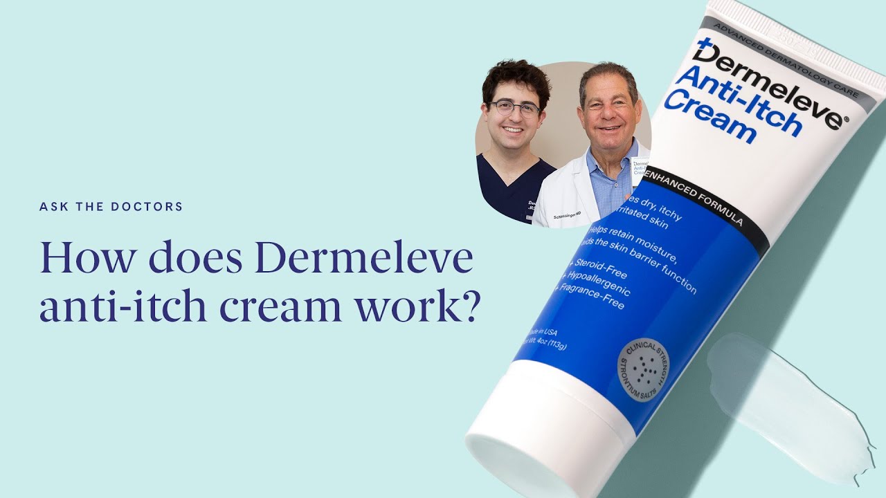 How does Dermeleve anti-itch cream work? Board-certified dermatologists ...