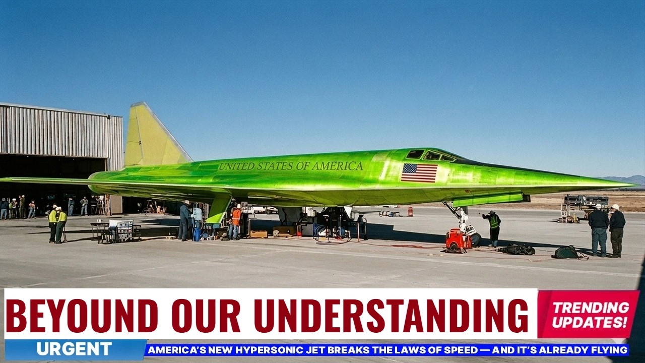 America’s NEW Hypersonic Jet Stuns the Aerospace World — And It’s Already Flying