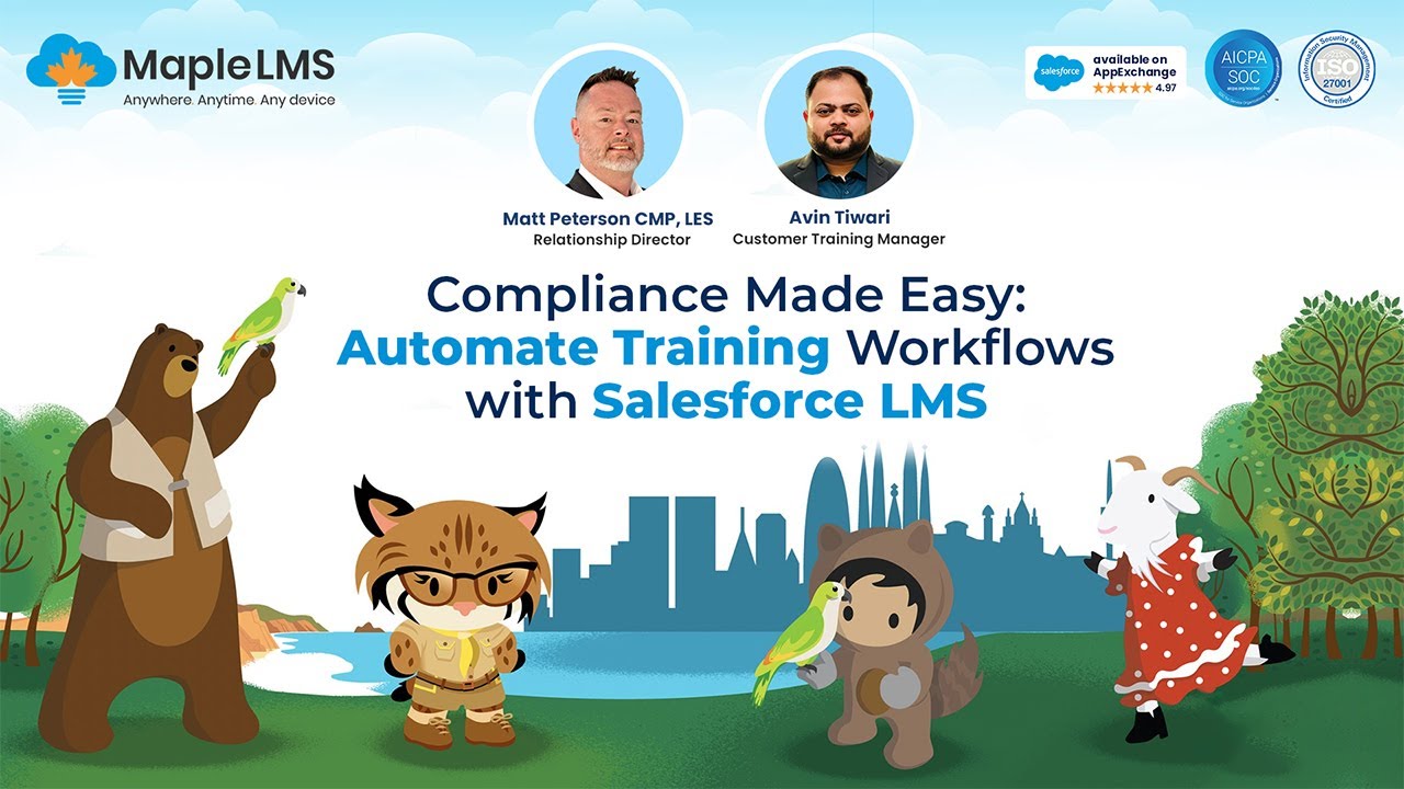 Automating Training Workflows with Salesforce LMS
