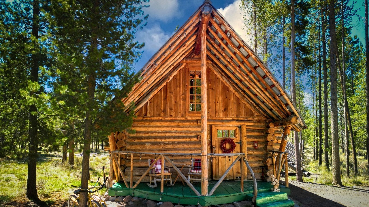 Historic Log Cabin Tour | The Cheapest Ways to Build a Tiny Home