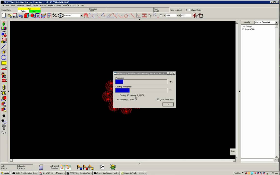 Importing Autocad Model to SDS/2