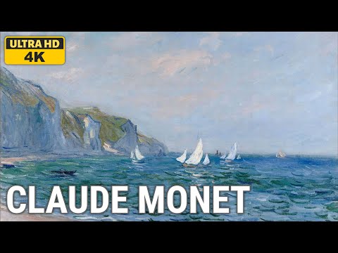 Claude Monet: A collection of 10 oil paintings with title and year, around 1882 [4K]