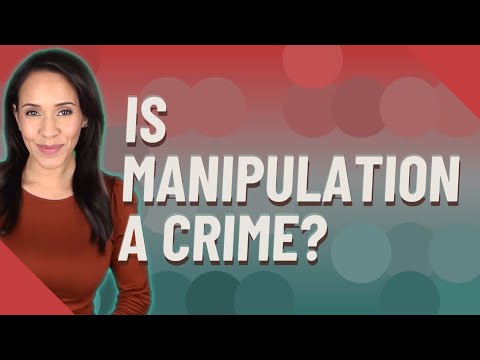 Is manipulation a crime?