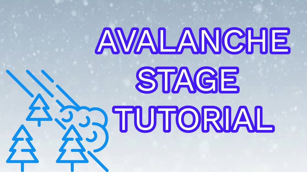 AVALANCHE STAGE TUTORIAL!! *WINTER MAP* (ROBLOX CART RIDE DELIVERY SERVICE)