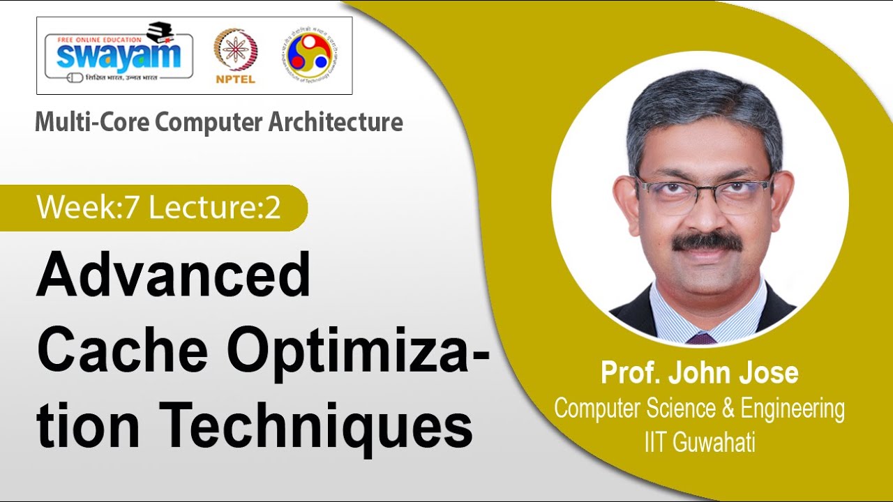 Lec 25: Advanced Cache Optimization Techniques