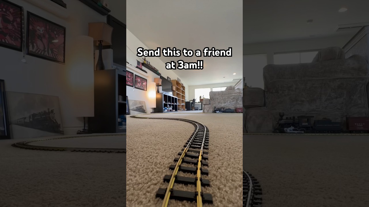 Send it! #funny #modelrailroad  #trains