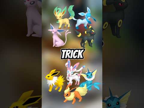 How To Get All Eeveelutions With & Without The Name Trick In Pokémon GO! #pokemongo